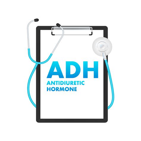 Adh Antidiuretic Hormone Acronym Concept Background Antidiuretic Hormone For Concept Design