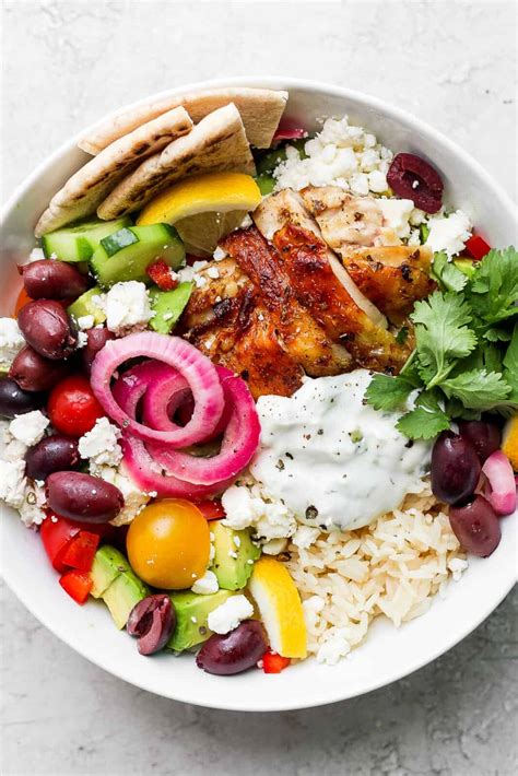 Greek Chicken Bowls Skinnytaste At Ronnie Baker Blog