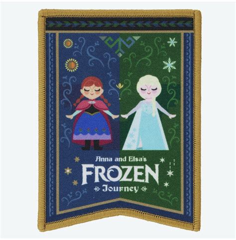 Pre Order Tokyo Disney Resort 2025 Fantasy Springs Wappen Patch Frozen