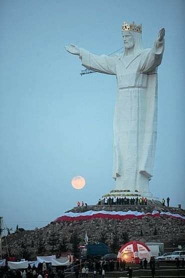 Christ The King Polish Pomnik Chrystusa Króla Lit Monument Of