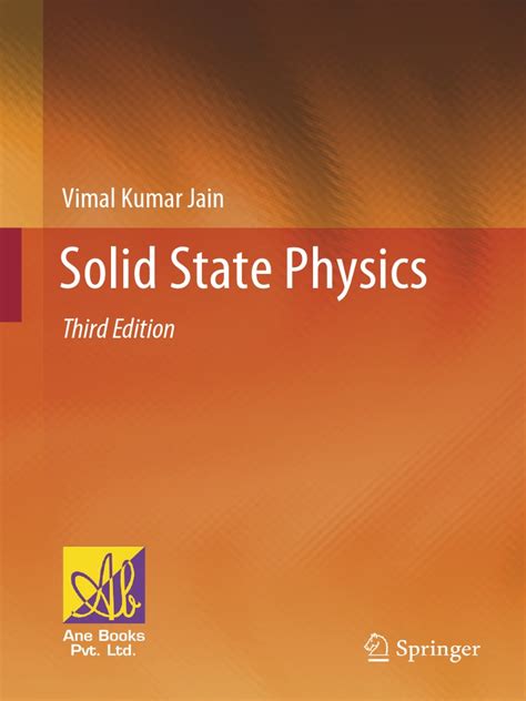 Solid State Physics Springer 2022 Pdf Building Engineering Theoretical Physics