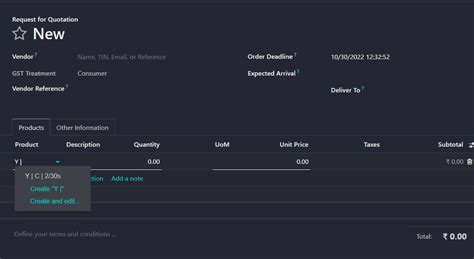 [feature Request] Dynamic Variants Should Be Createable At The Bom Stage · Issue 104581 · Odoo