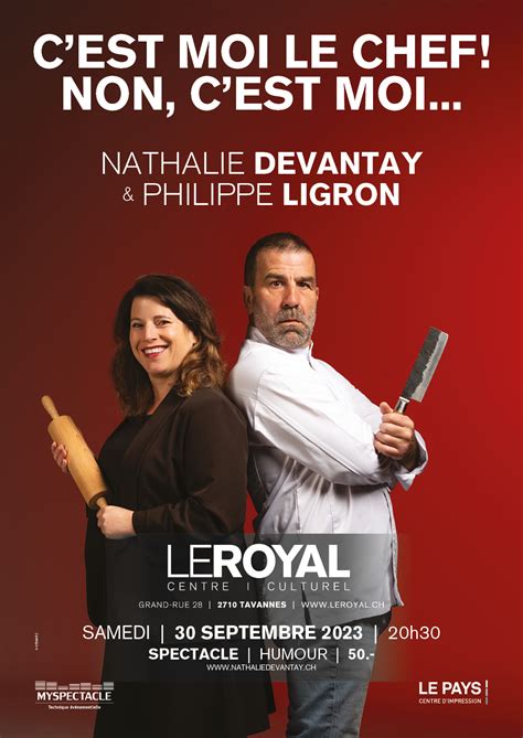 Nathalie Devantay And Philippe Ligron Leroyal