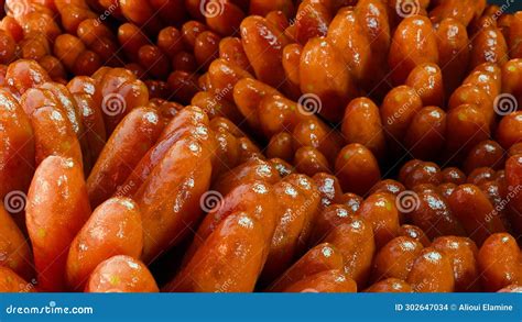 Intestinal Villi Red Microvilli In A Intestinal Tract Digestive System Epithelial Cells Stock