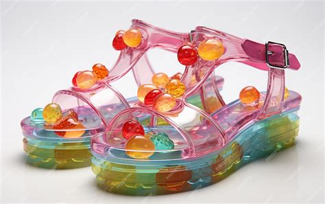 Premium Ai Image Plastic Beach Sandals