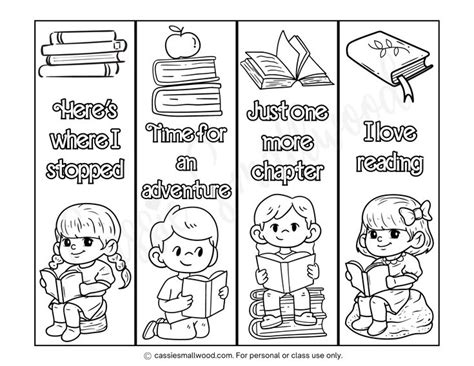 92 Cute Free Printable Bookmarks Cassie Smallwood Free Printable