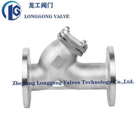 Ansidin Flanged Y Type Strainer Filter Basket Strainer Simplex