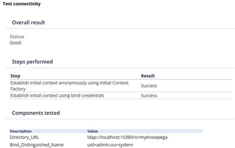 configure ldap authentication service in pega myknowtech