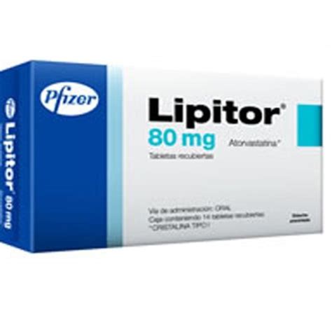 Lipitor 80mg X 30 Com — San Roque