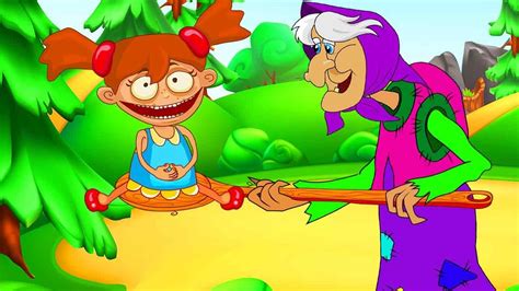 Баба Яга и Жихарка Любимая народная сказка Мультфильмы для детей Машулины сказки Youtube