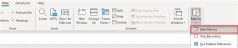 Vba Sub Procedure Automate Excel