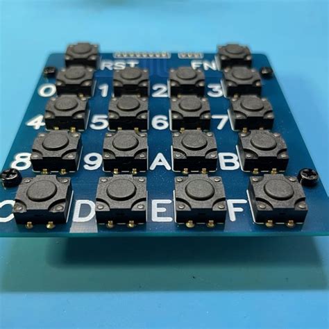 Hexadecimal Matrix Keypad Hackaday Io