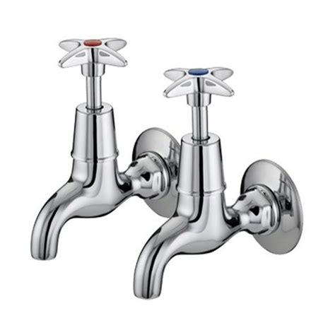 Cross Head Bib Taps Wall Mounted Sink Taps