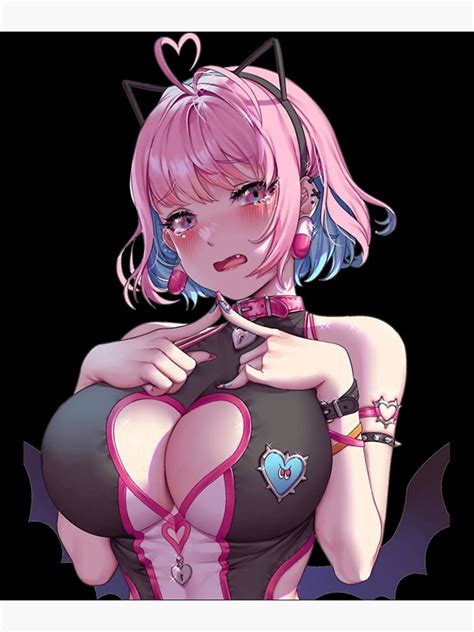 Sexy Pink Haired Anime Girl Classic Poster For Sale By Vieuxhxrunco Redbubble