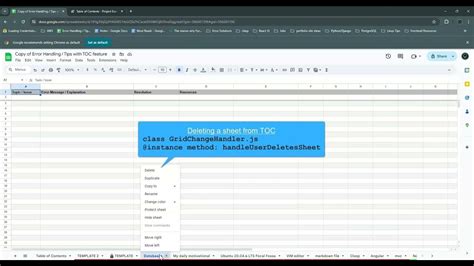 Demo Copy Of Error Handling Tips With Toc Feature Youtube