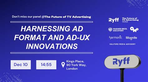 Ryff Will Be At The Future Of Tv Advertising Global Event In London