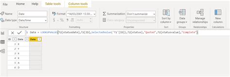 solved retrieve a date from another table where criteria