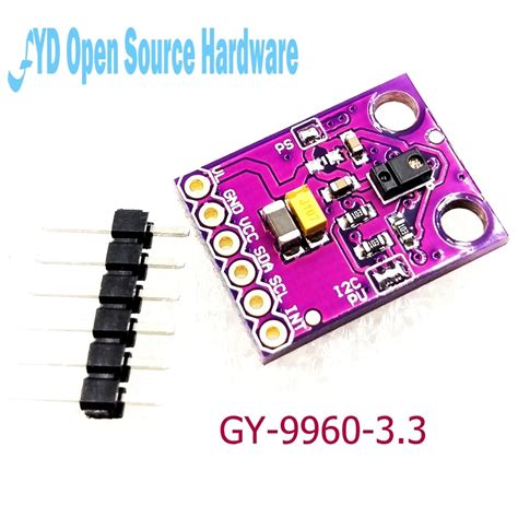 Gy 9960 3 3 Apds 9960 Proximity Detection And Non Contact Gesture Detection Rgb And Gesture In