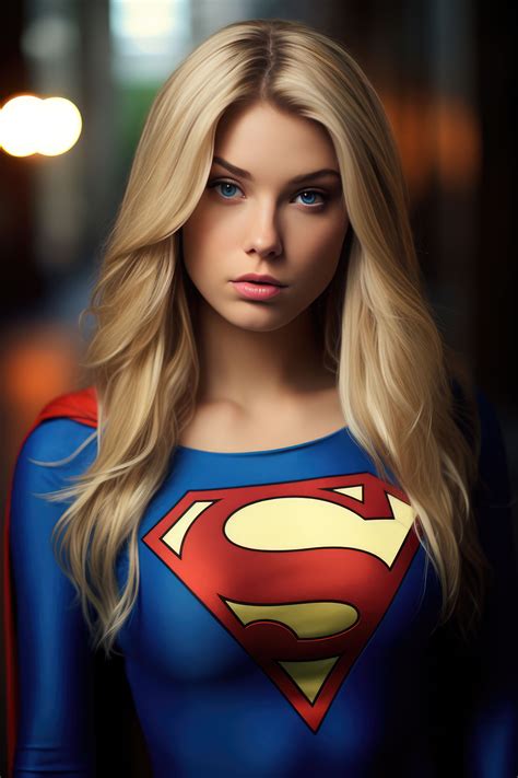 Ai Supergirl Young Beauty 9 By Bradbarry2 On Deviantart