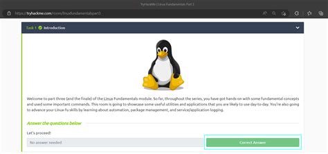 Linux Fundamentals 1 Sign Up On Tryhackme To Explore A Wide… By Death Wish Medium