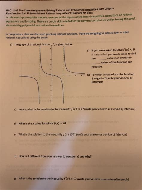 Solved Mac 1105 Pre Class Assignment Solving Rational And