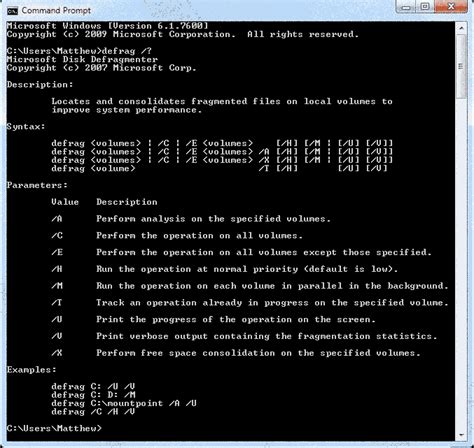 Free Defragment Hard Drive Command Prompt Or Powershell