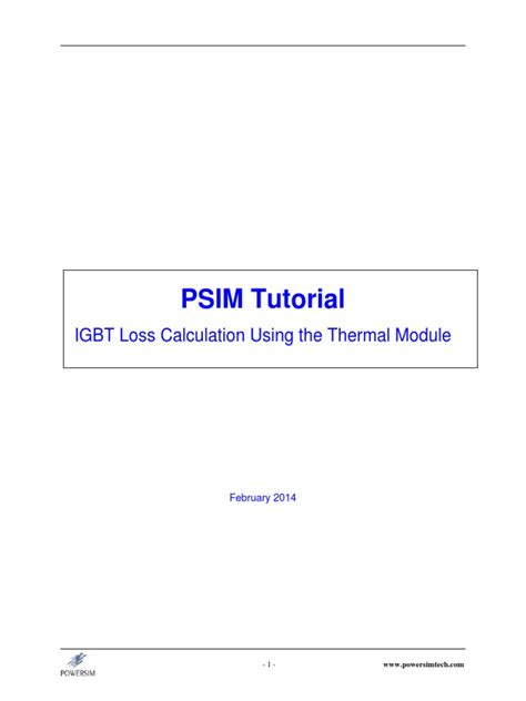 Tutorial Igbt Loss Calculation Pdf Download Free Pdf Power Inverter Transistor