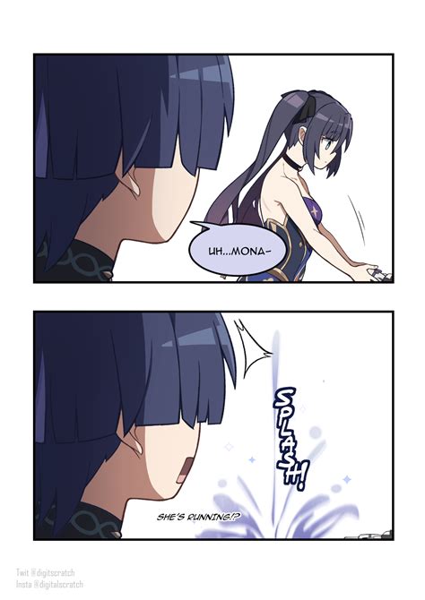 Scaramouche Mona And Wanderer Genshin Impact Drawn By Digitalscratch Danbooru