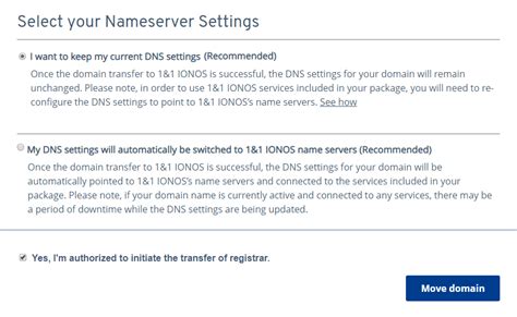 Converting An External Domain To An Ionos Domain Ionos Help