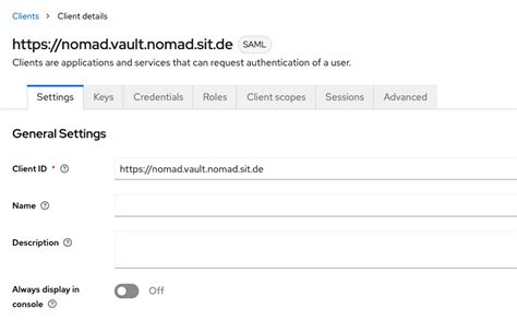 Hcl Nomad Web Saml Authentication With Keycloak Part 3 Nomad Web Id