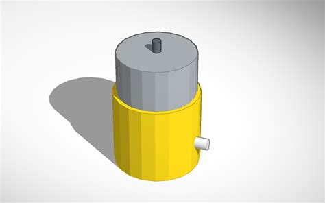 3d design dc motor tinkercad