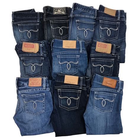 Yahooオークション M 2 Moussy マウジー デニム 10本 まとめ売り 濃