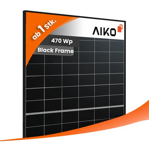 Aiko 470Wp A-MAH54Dw Neostar 2P+ Black Frame
