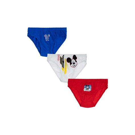 Set Chiloti Pentru Baieti Bumbac Organic Multicolor Ani Mickey Mouse Disney