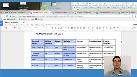 How To Prepare Your Account Csv For Salesforce Import Youtube