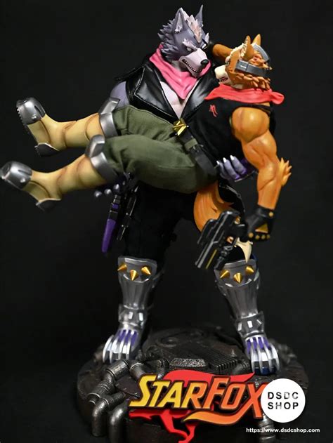 [furry Gk Pre Sale]star Fox Fox Mccloud And Wolf Odonnell Set Shibadon