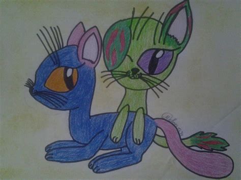 Mlp Kittens Blueberry Bublegum And Melon Spark By Watermelongirl1234