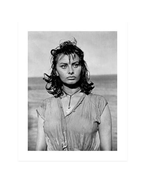 Globe Photos Entertainment And Media Thoughtful Sophia Loren Looking Away