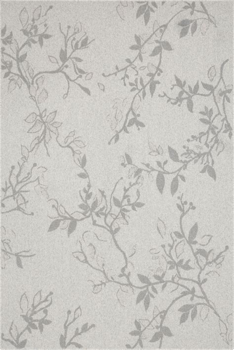 Dywan Wełniany Do Salonu Agnella Flors Jasny Szary Noble Wszystkie