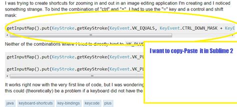 Shortcut Or Button For Copying Posted Code From Stack Overflow Meta Stack Exchange