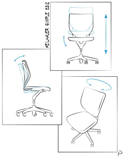 Desk Chair Use Diagram By Patrick Fleckenstein At Coroflot Com