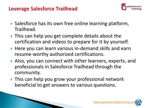 Ppt 10 Salesforce Developer Certification Preparation Tips Powerpoint