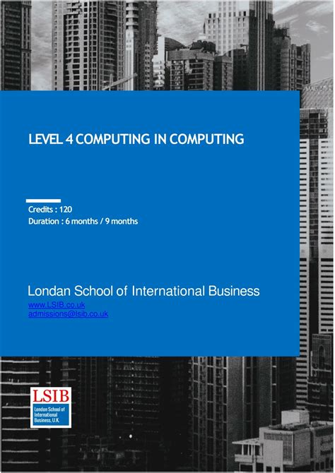 ppt level 4 diploma in computing powerpoint presentation free