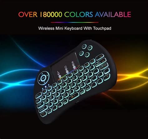 2017 New Colorful Backlight Wireless Led Keyboard H9 With Colorful Buy Wireless Led Keyboard