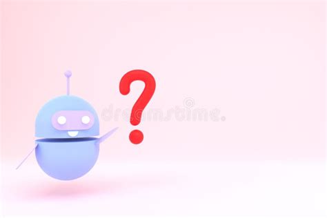 Robot Chatbot With Copy Space 3d Cute Ai Bot Helper Mascot Character Cartoon Symbol Business