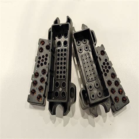 29pin Tyco Pbt Gf30 Heavy Duty Power Modular Connector For Emerson Rectifier Module Tyco