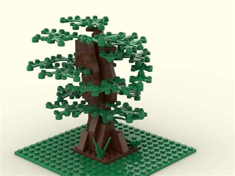 Lego Moc Tree By Txizu Rebrickable Build With Lego