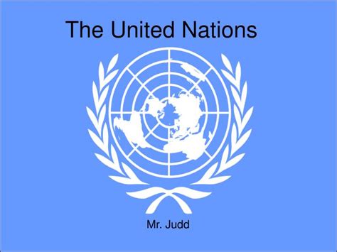 Ppt The United Nations Powerpoint Presentation Free Download Id