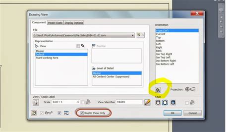 solved idw file and view cube autodesk community