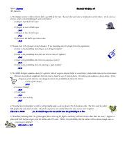 Probability Practice Problems Binomial Worksheet Solutions Course Hero
